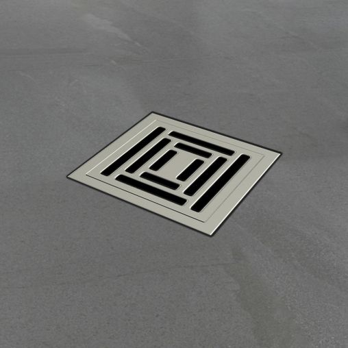 VitrA Bathroom Shower Floor Drain 15cm - Stainless Steel | Eqwep UAE