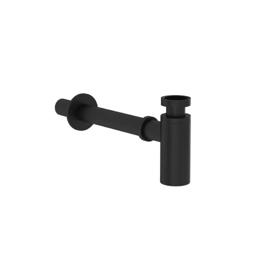 VitrA Wash Basin Siphon - Matt Black | Eqwep UAE